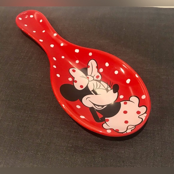 Disney | Accents | Disney Minnie Mouse Ceramic Spoon Holder Nwt | Poshmark
